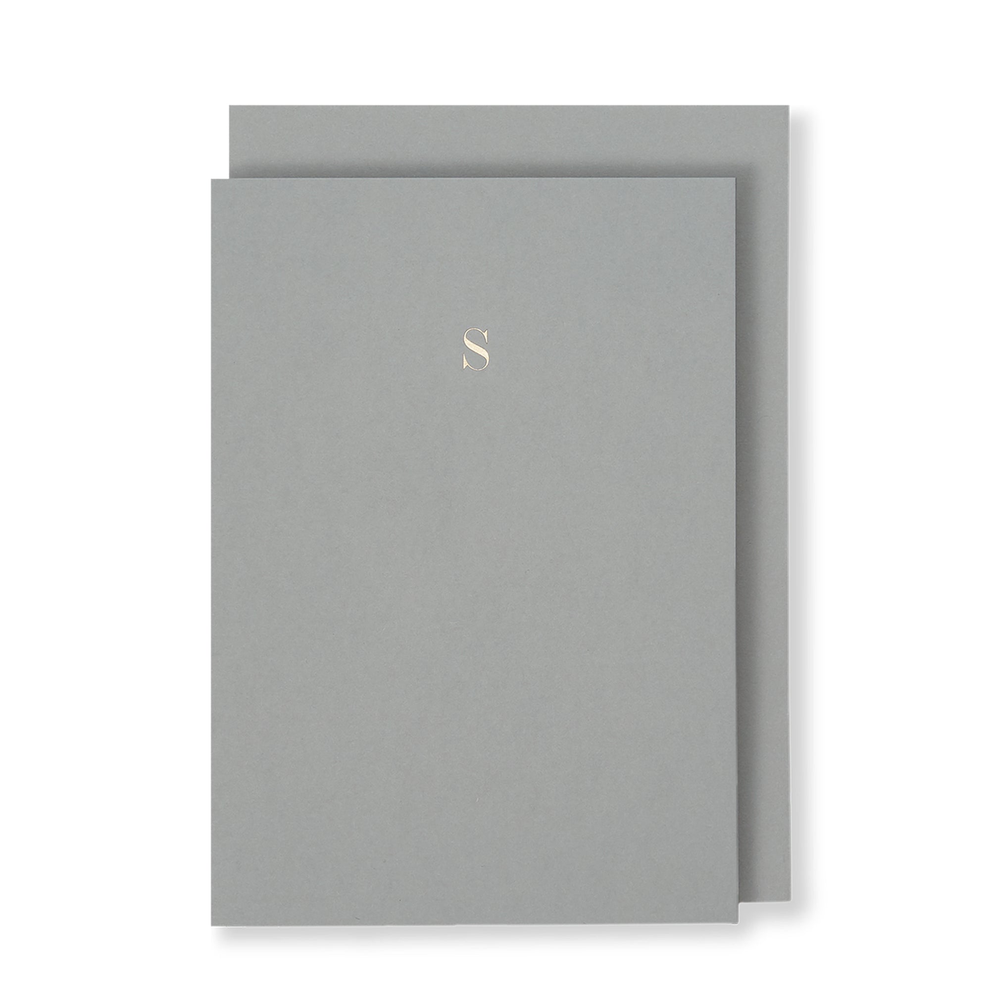 S Alphabet, Luxury Foiled Card | Story of Elegance